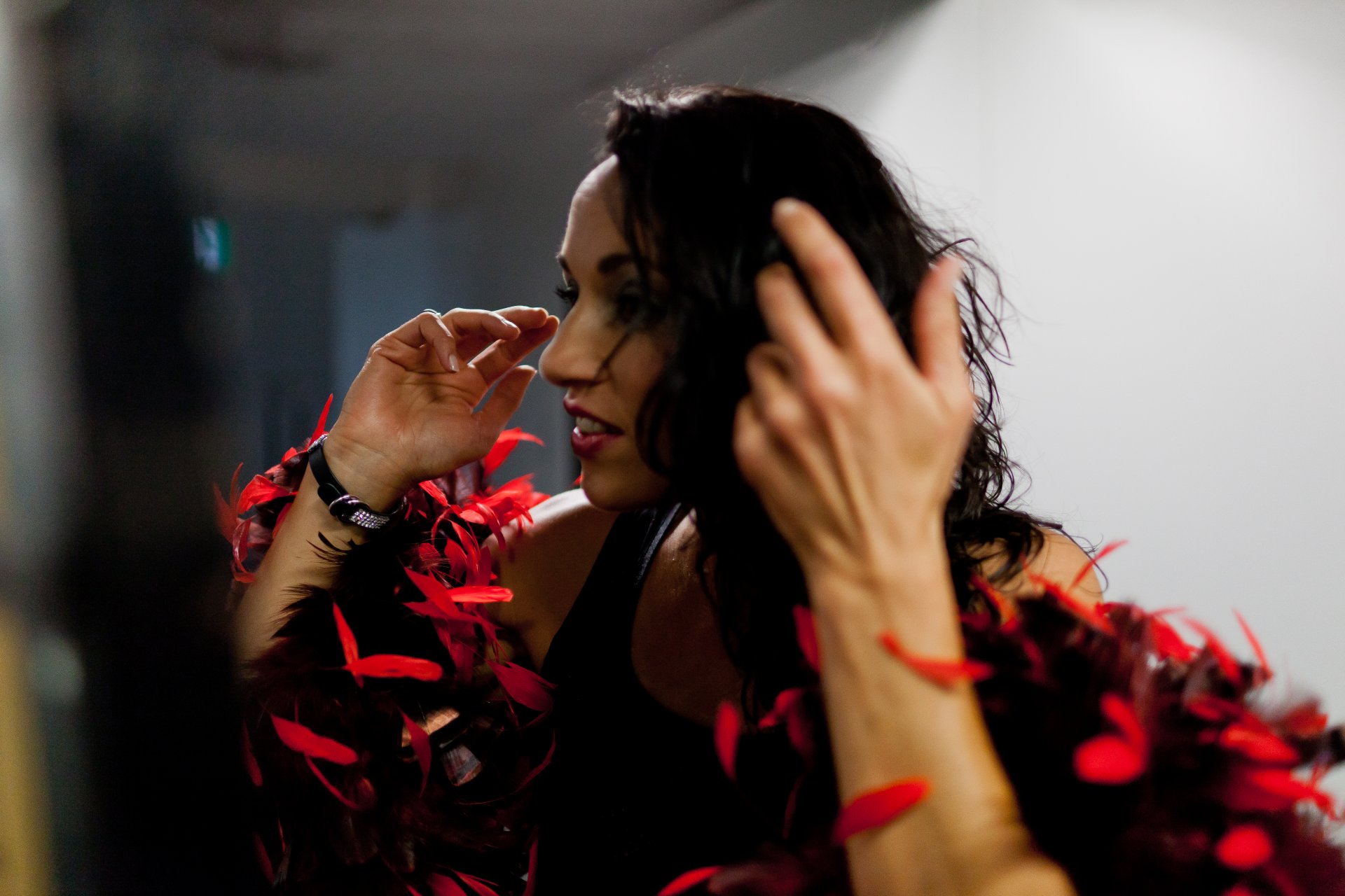 Galerie - Sängerin Maggie Jane und Band