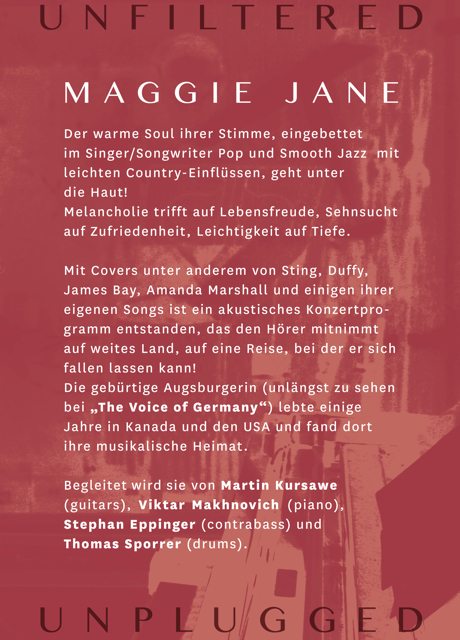 Maggie Jane & Band im Landheim Schondorf - Sängerin Maggie Jane und Band